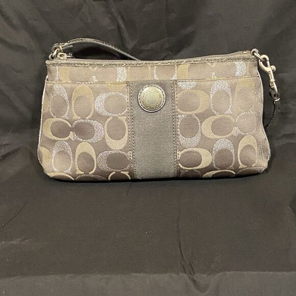Coach | Bags | Clearance Vintage Coach Y2k Small Silver And Gray ...